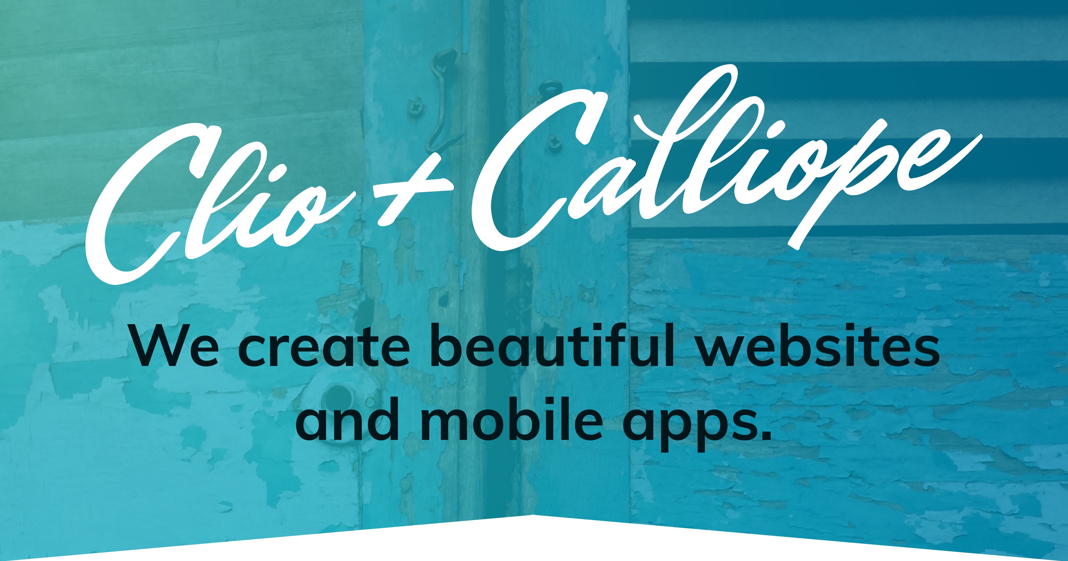 Clio + Calliope App Development